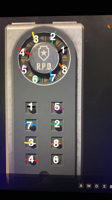 Code For The Portable Safe In Re2 Rresidentevil