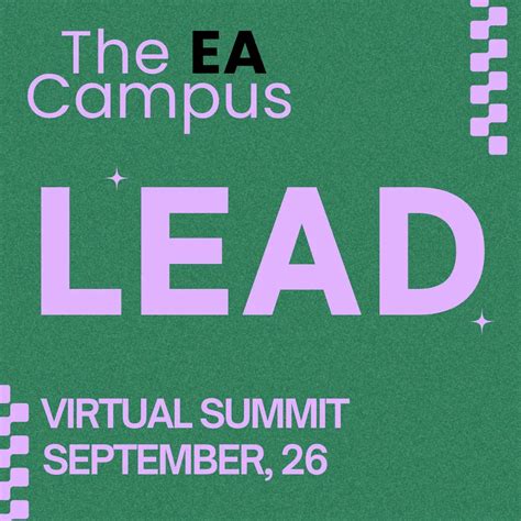 The Ea Campus Virtual Summits The Ea Campus Virtual Summits
