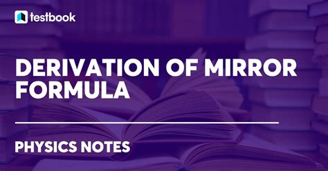 Learn Derivation Of Mirror Formula For Convex And Concave Mirror