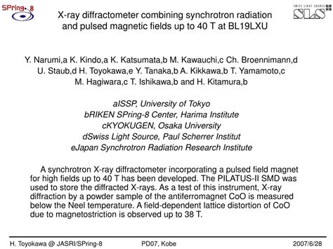 Ppt Development Of Single Photon Counting Pixel Detectors For Synchrotron Radiation