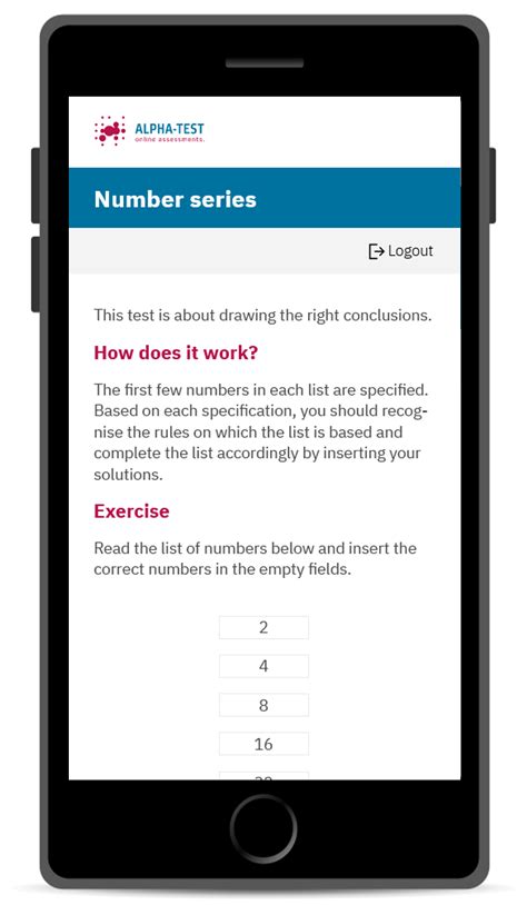 at logic num numerical reasoning alpha test
