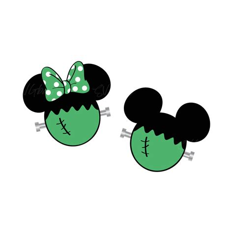 Mouse Frankenstein Svg Digital Download Files Inspire Uplift