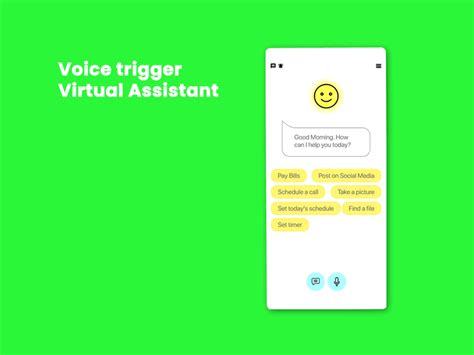 voice trigger designs themes templates and downloadable graphic