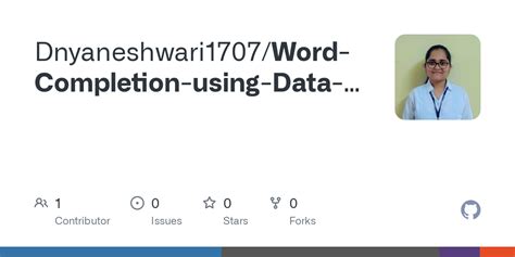 github dnyaneshwari1707 word completion using data structure