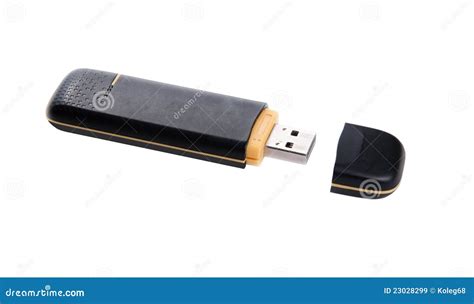 Mobile Modem Device Has Internal Sim Card Slot Supported By G G Technology Royalty Free