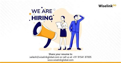 Wiselink Global On Linkedin Full Stack Developer Total Yrs Of