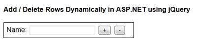 Add Delete Rows Dynamically Using JQuery In ASP NET CodeProject