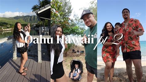 OAHU HAWAII VLOG pt.2 | best food, great views, swapmeet, ko olina ...