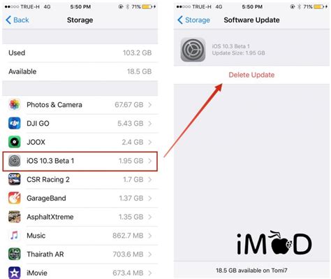 วิธีลบไฟล์ Ios Update ที่ดาวน์โหลดลง Iphone เตรียมพร้อมติดตั้ง