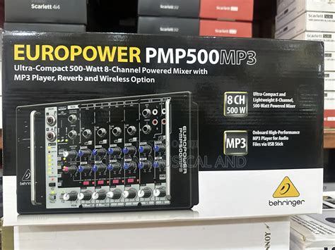 Behringer Mixer Amplifier In Ikeja Audio And Music Equipment Ekeson