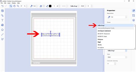 How To Foil Basic Text With Brother Scan And Cut Canvas Workspace Design Bundles