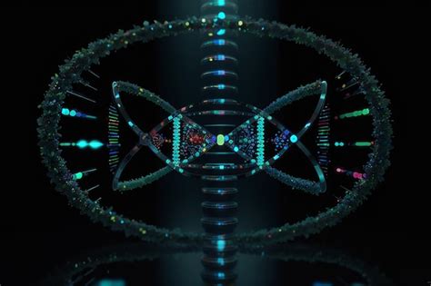 Premium Ai Image Genetic Research Breakthrough