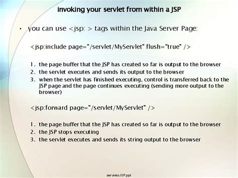 Servlets And JSP Servlets JSP Ppt Typical Web