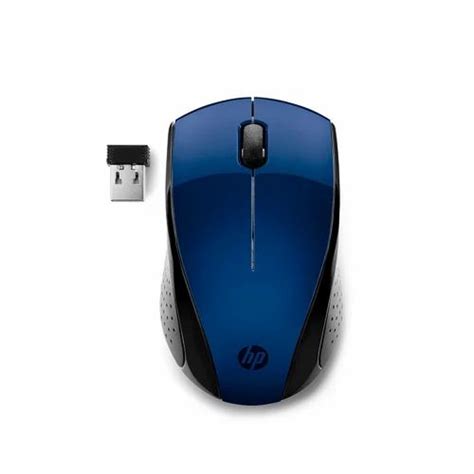HP X3000 G3 Wireless Mouse Blue Side Grips For Control Travel Friendly Blue LED At Best