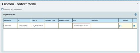Context Menu Maintenance Kinetic Erp Epicor User Help Forum