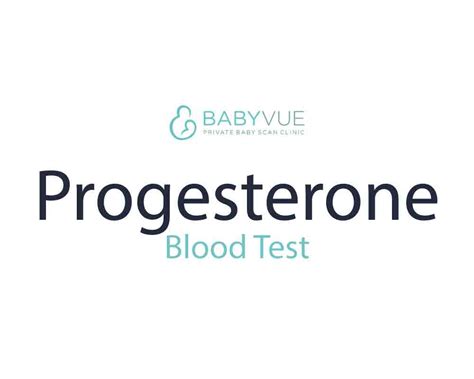 Private Progesterone Blood Test Measures Progesterone Levels