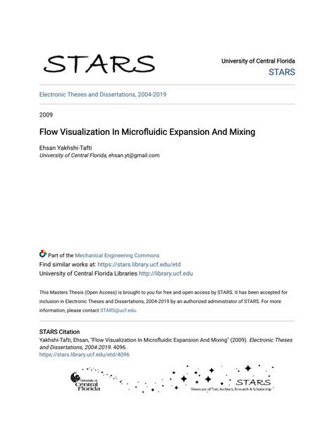 Pdf Flow Visualization In Microfluidic Expansion And Mixing Dokumentips