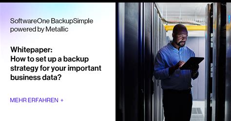 Simplified Data Protection With Backupsimple Powered By Metallic Softwareone Whitepaper