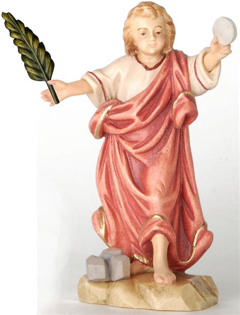 Saint Tarcisius Wood Carving Foto Sculture Intagliate