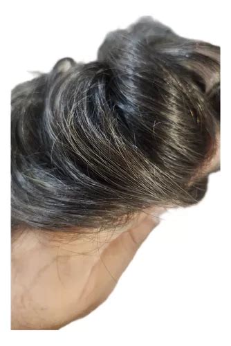 Mini Prótese Capilar Frontal Cor Castanho Médio Frete Grátis