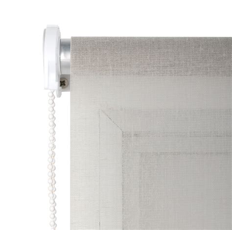 Fabric Roller Blind Sheer Natural