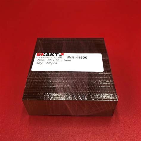 Microscope Slides 25 X 75 Mm 41500 Exakt Technologies