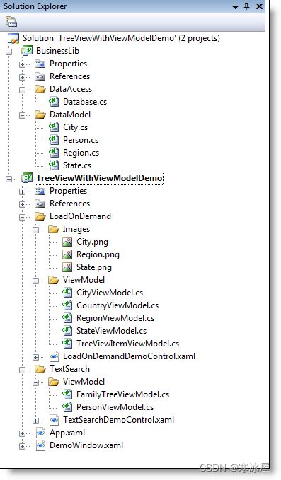 使用viewmodel模式简化wpf treeview wpf treeview 加载满问题 csdn博客