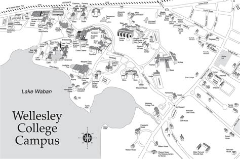 Wellesley College Campus Map