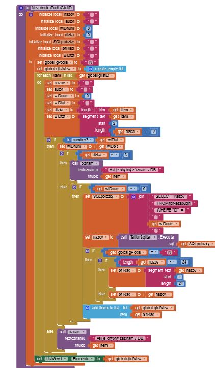 Sqlite To Listview Error Mit App Inventor Help Mit App Inventor