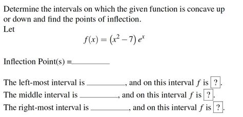 Solved Determine The Intervals On Which The Given Function Chegg