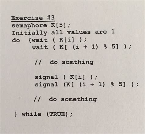Solved Operating System What Are The Output For