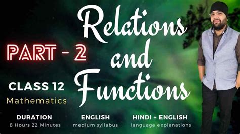 ncert chapter 1 relations and functions class 12 maths part 2 mathyug
