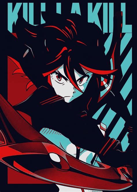 Kill La Kill Poster Modern Poster Layouts Kill La Kill Poster Modern Poster Layouts
