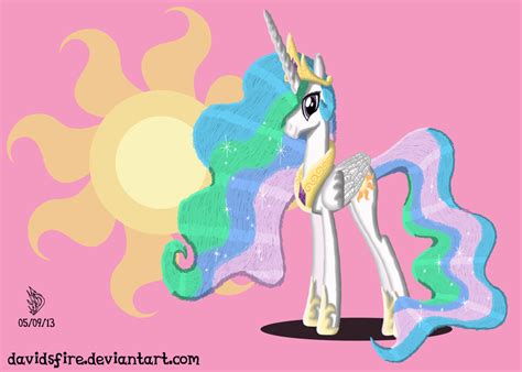 Princess Celestia By Davidsfire On Deviantart