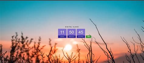 Rahul Prasad Yadav On Linkedin Javacript Html Css Digitalclock