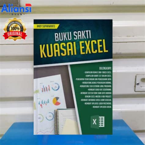 jual buku sakti kuasai excel shopee indonesia