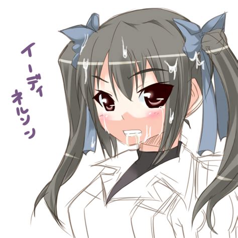 Rule 34 Blue Ribbon Blush Bow Clothing Cum Cum In Hair Cum On Hair