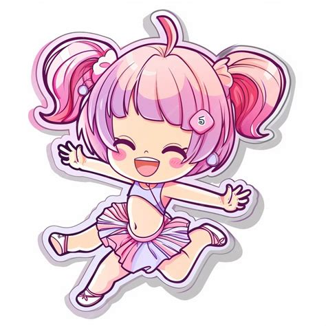 Premium Photo Sticker Design Of A Cute Pixie With Beautiful Wings
