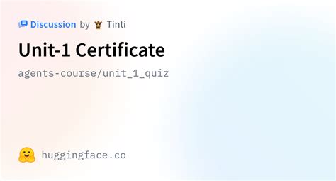 agents-course/unit_1_quiz · Unit-1 Certificate