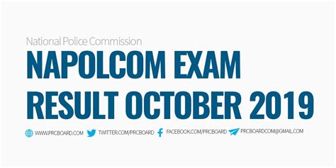 List Of Passers October 2019 Napolcom Exam Result