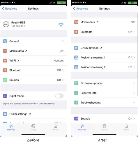 Reachview 3 Update Redesigned Settings View News Emlid Community Forum