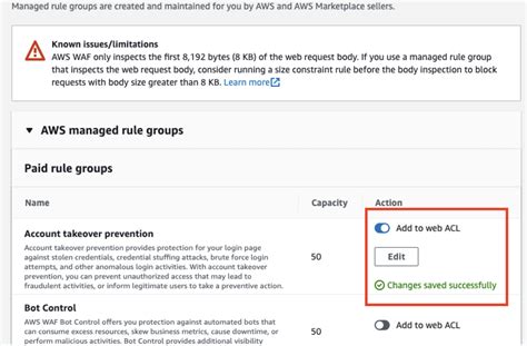 aws waf fraud control account takeover prevention atp is has been