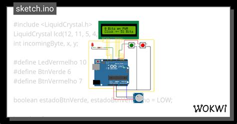 Exercicio 01 Funcionando Wokwi Esp32 Stm32 Arduino Simulator