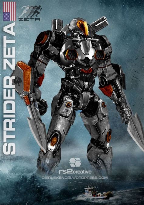 Jaeger Pacific Rim Concept Art