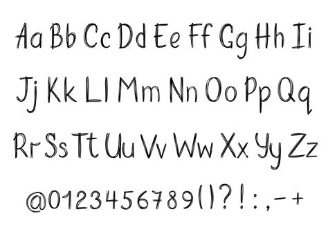 10 Free Awesome Handwritten Fonts Handwritten Fonts Free