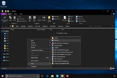 How To Access The Windows 10 Startup Folder