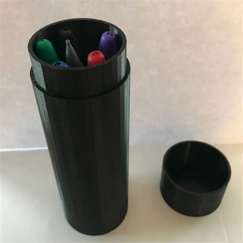 3d Printable Pen Case By Caleb Davenport
