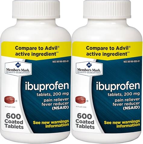Ibuprofen Bottle