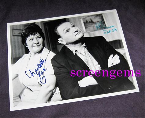 Car 54 Where Are You Signed Photo Al Lewis And Charlotte Rare Tv