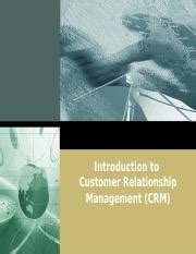 Introduction To CRM V Ppt Introduction To Customer Relationship Management CRM Learning